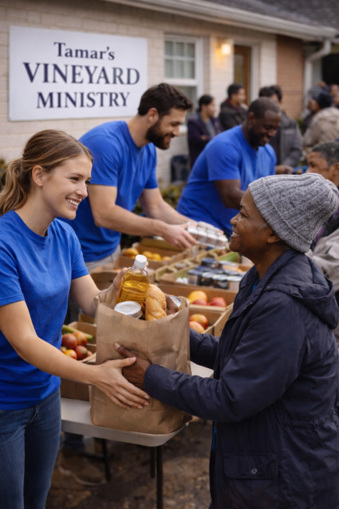Community Outreach – Tamar's Vineyard Ministry